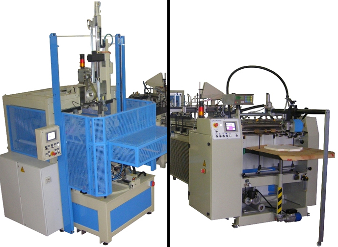 Machine à recouvrir les boites EP185